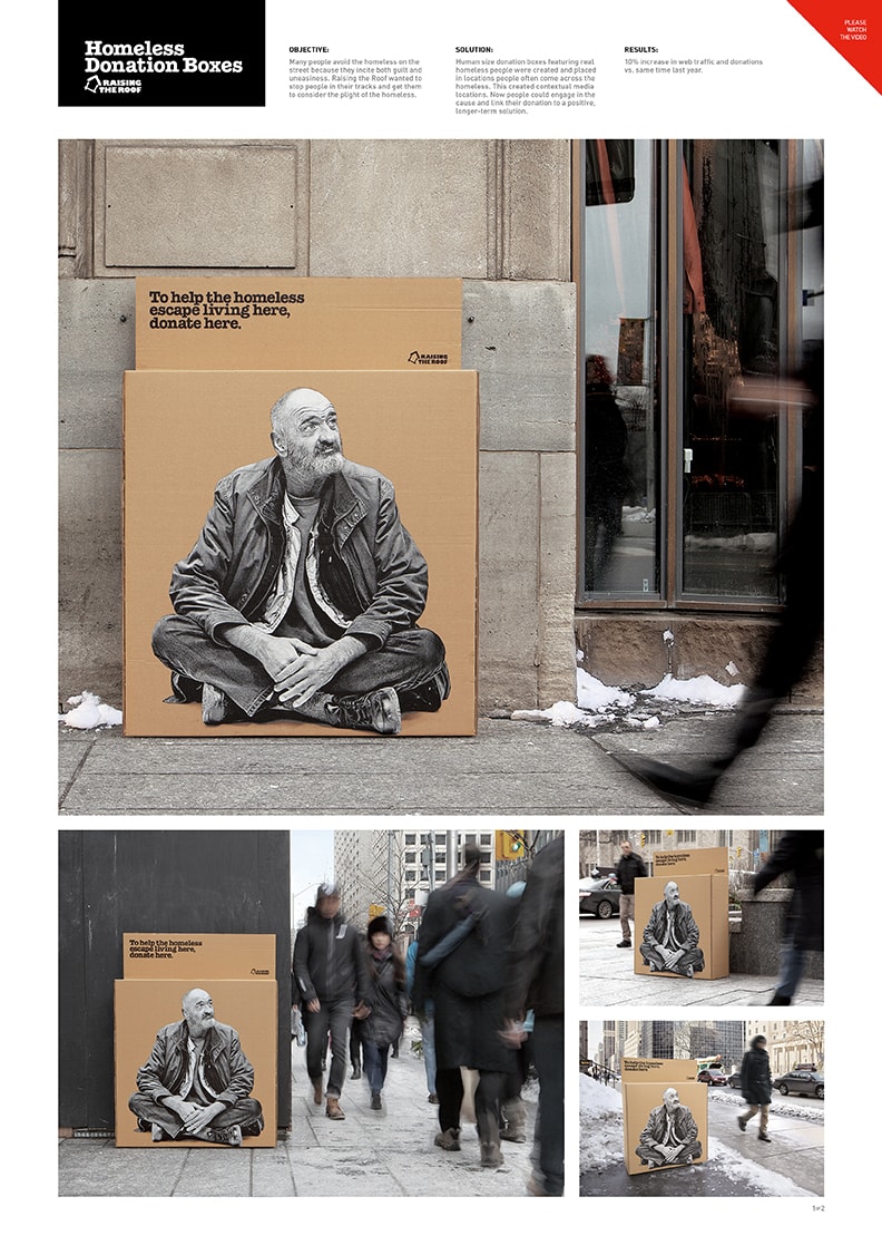 Homeless Donation Boxes | The ADCC