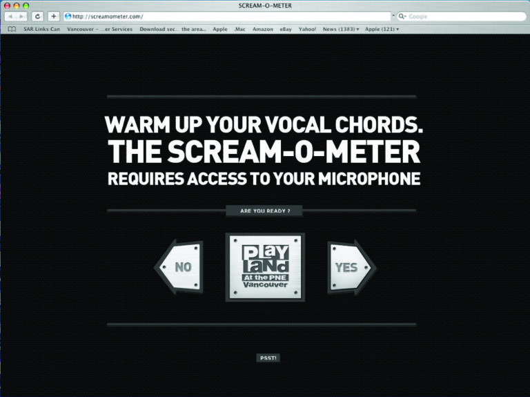 Scream-O-Meter | The ADCC