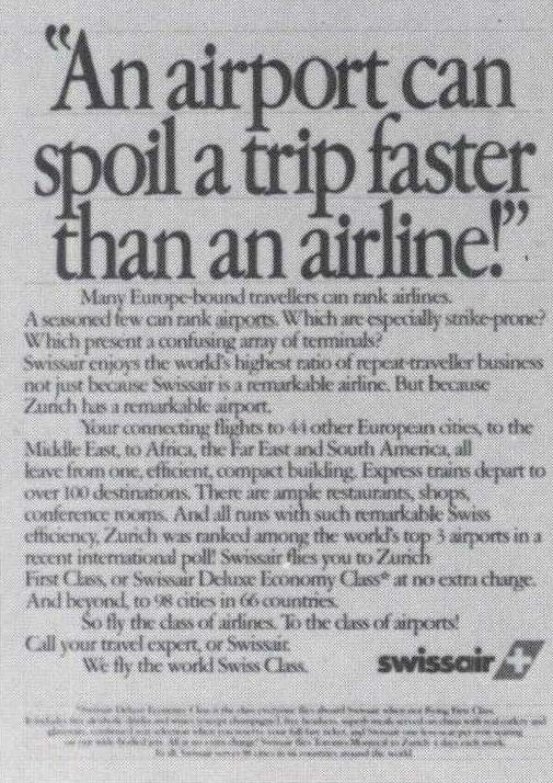 An Airport Can Spoil A Trip Faster Than An Airline | The ADCC