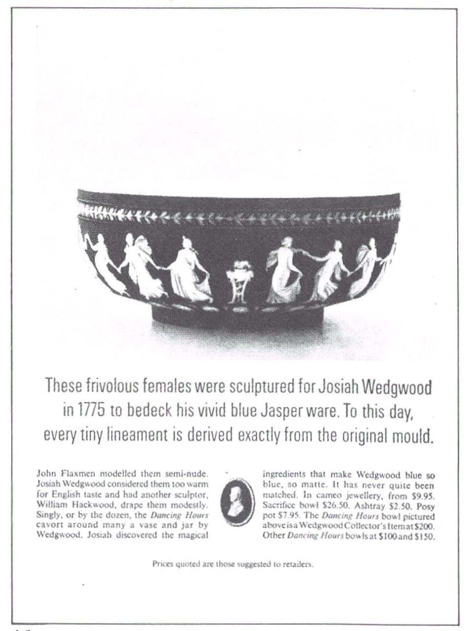 Josiah Wedgwood & Sons | The ADCC
