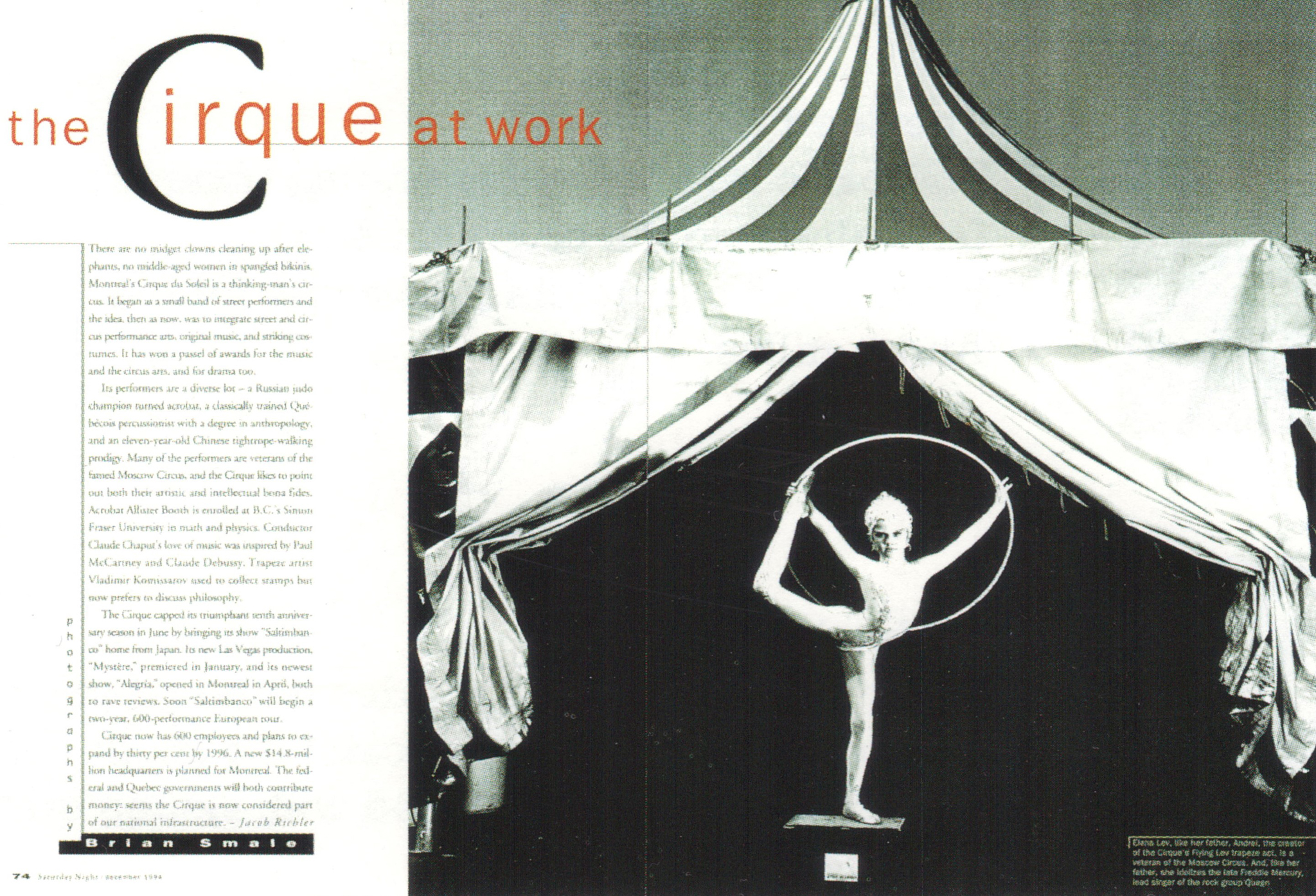 The Cirque At Work | The ADCC