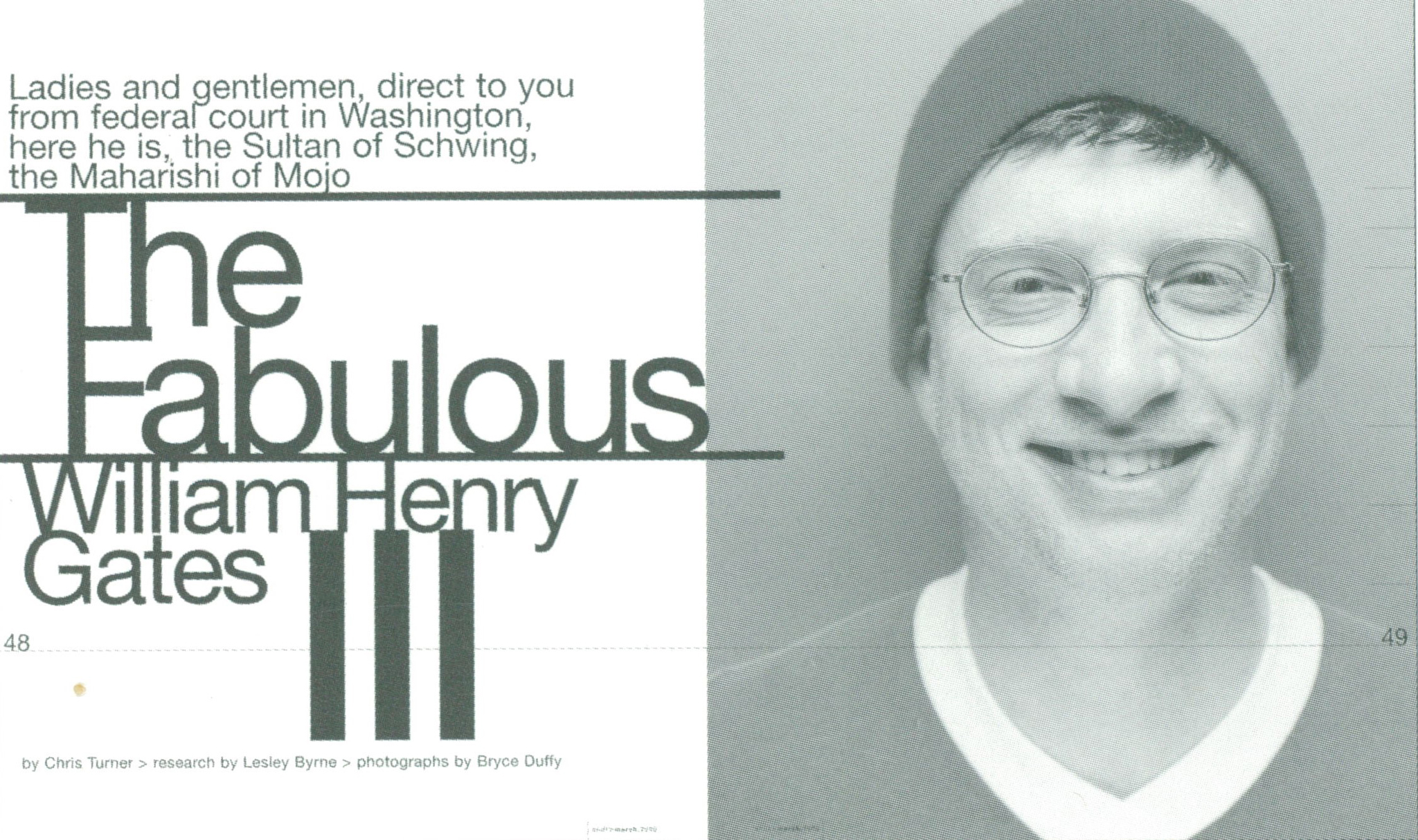 The Fabulous William Henry Gates III | The ADCC