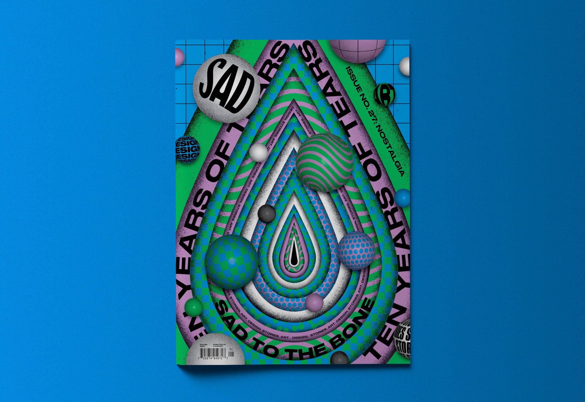 SAD Mag 10th Anniversary Issue Cover | The ADCC