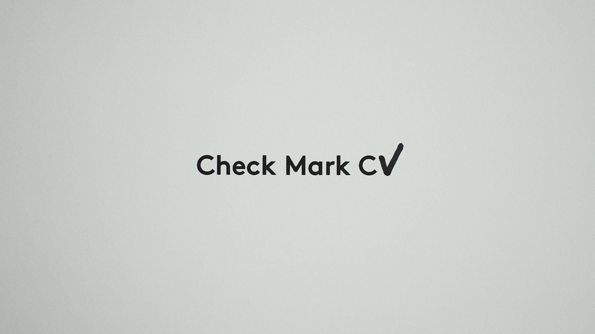 Check Mark CV | The ADCC